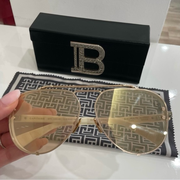 Balmain | Accessories | Balmain Captaine Sunglasses | Poshmark